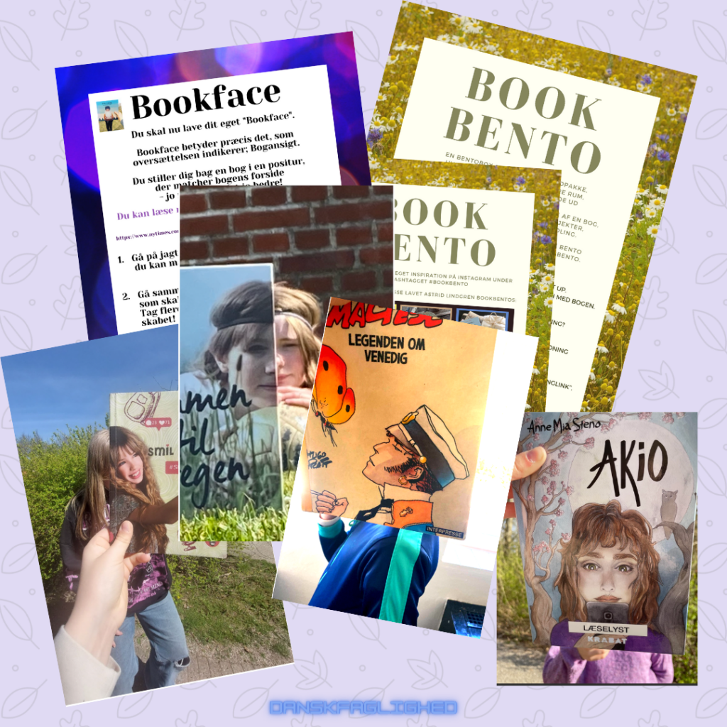 Book bento og Book face - Danskfaglighed